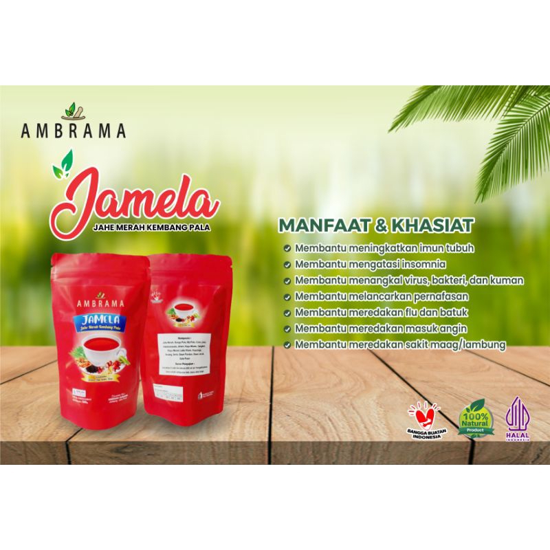 Jual JAMELA /JAHE MERAH KEMBANG PALA | Shopee Indonesia