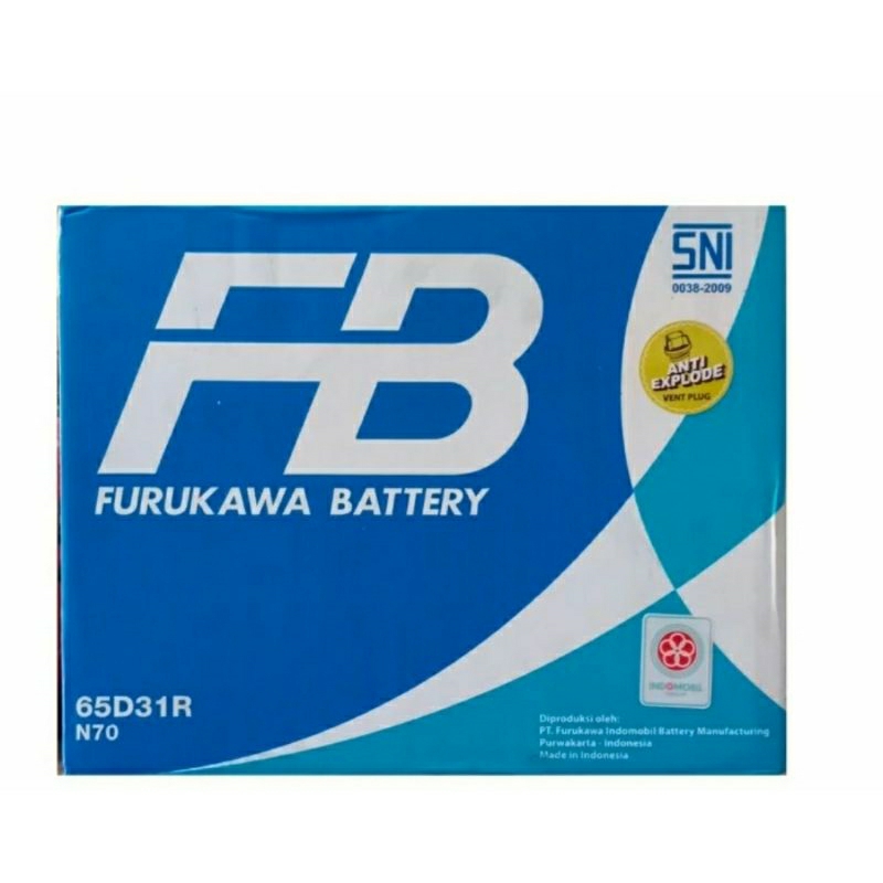 Jual aki mobil FURUKAWA BATTERY N70 65D31R 70ah | Shopee Indonesia