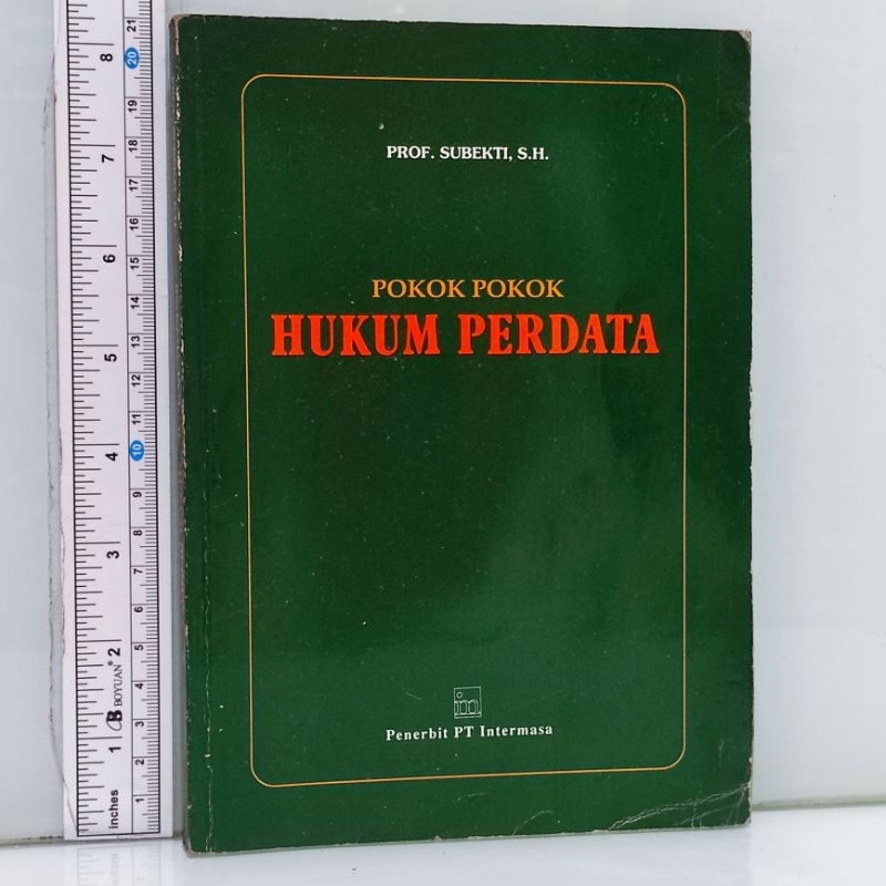 Jual Pokok Pokok Hukum Perdata Prof Subekti Shopee Indonesia 