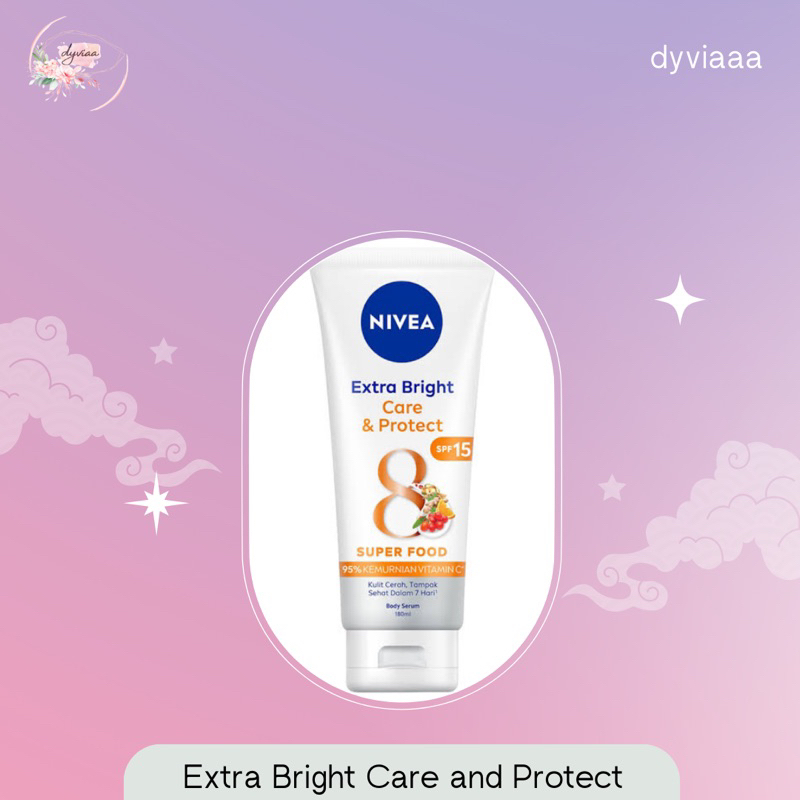 Jual (BARU) NIVEA EXTRA BRIGHT CARE AND PROTECT 180ml | Shopee Indonesia