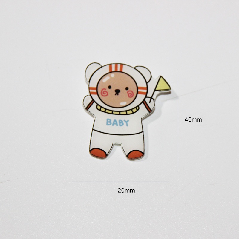 Jual COD Bros Pin lucu Acrylic Anime Toy Story Lapel Pin Woody Buzz ...