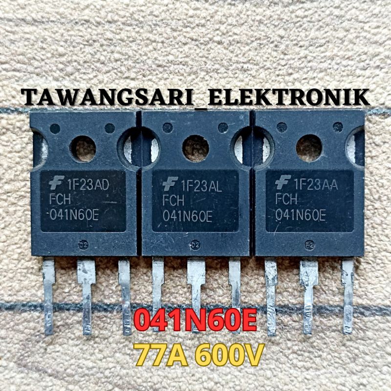 Jual 041N60E MOSFET 041N60E ORIGINAL FET 041N60 77A 600V | Shopee Indonesia