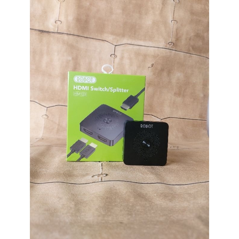 Jual ROBOT Hm103 HDMI Switch/Splitter Ultra HD 4K | Shopee Indonesia