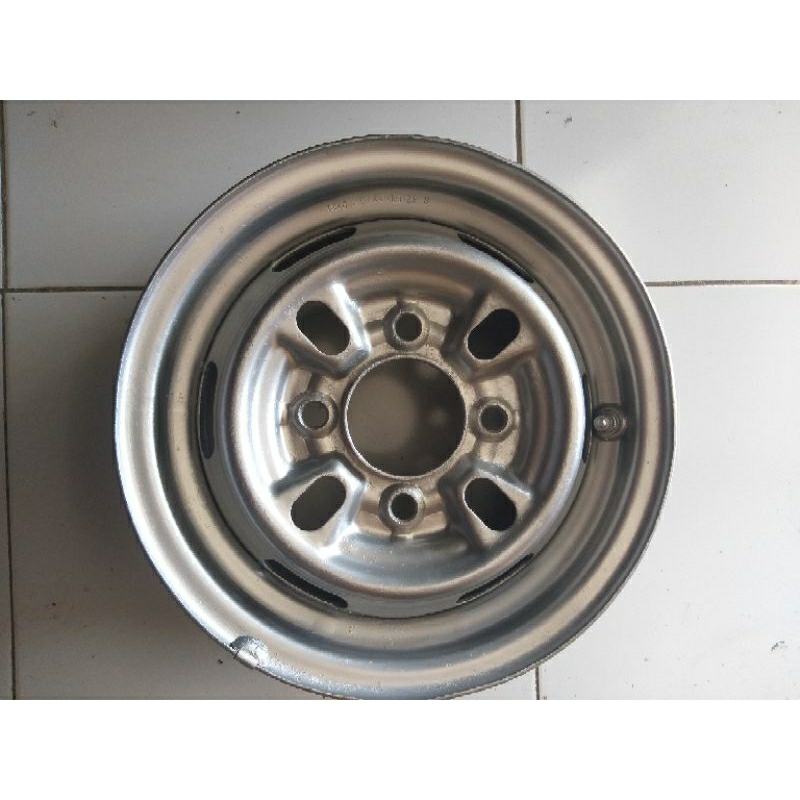Jual Velg Kaleng seken carry R12 Pcd 4x114 | Shopee Indonesia