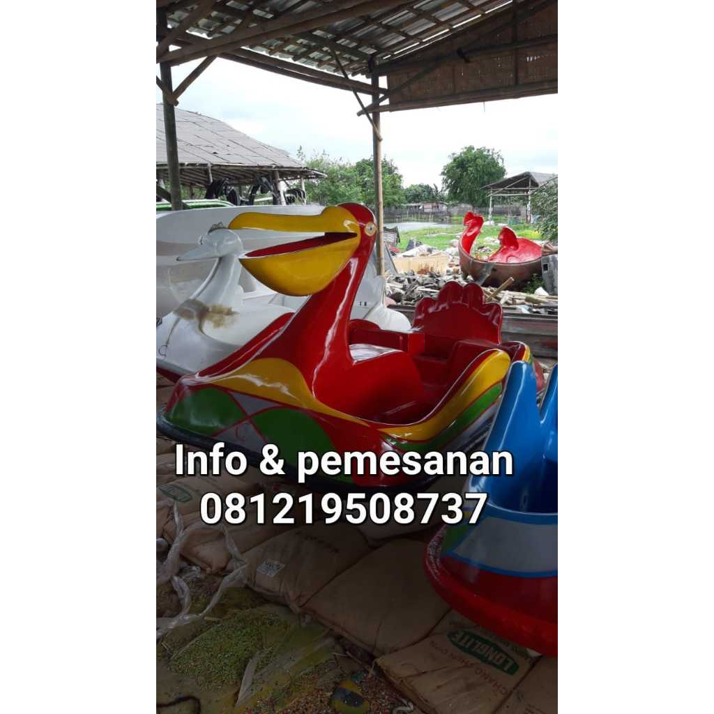 Jual Sepeda air bebek/sepeda air bebekan fiber perahu bebekan wisata ...
