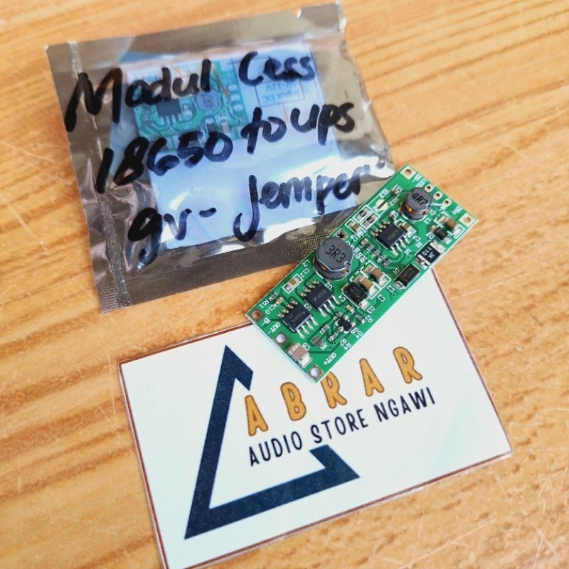 Jual DC POWER BACKUP MINI UPS 9V Modul Cess 18650 TO UPS 9V SHORT ...
