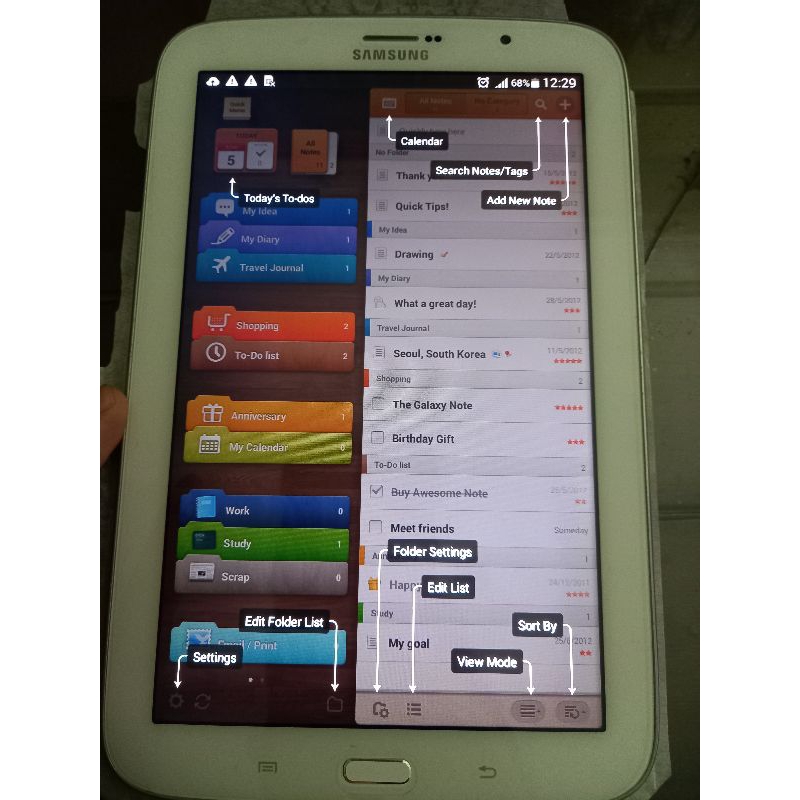 Jual Samsung Galaxy Note 8.0 GT-N5100 Tablet | Shopee Indonesia