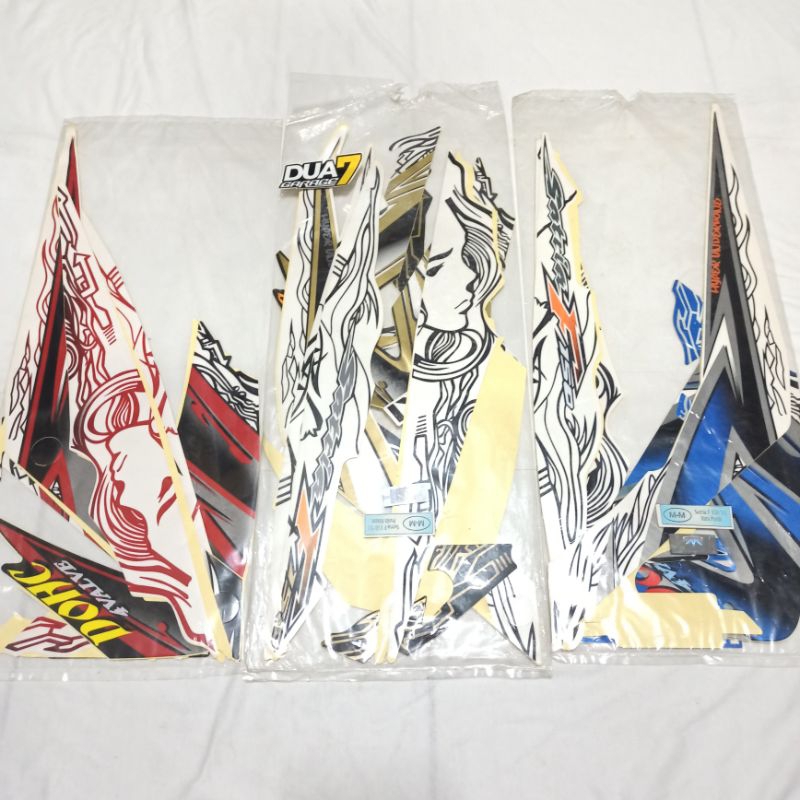 Jual Sticker stiker striping lis gambar Suzuki Satria F 150 FU 2011 ...