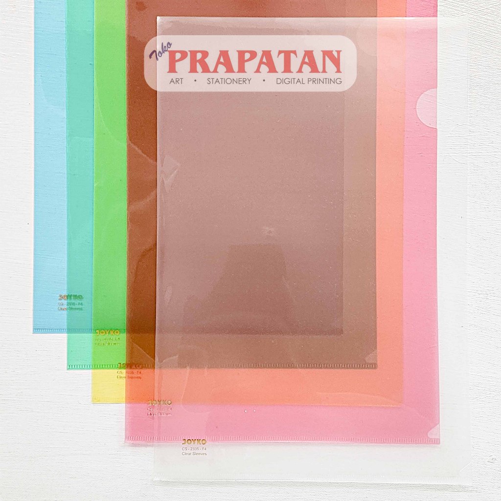 Jual Map L Bening Transparan Joyko CS-2335-F4 | Clear Sleeves | Shopee ...