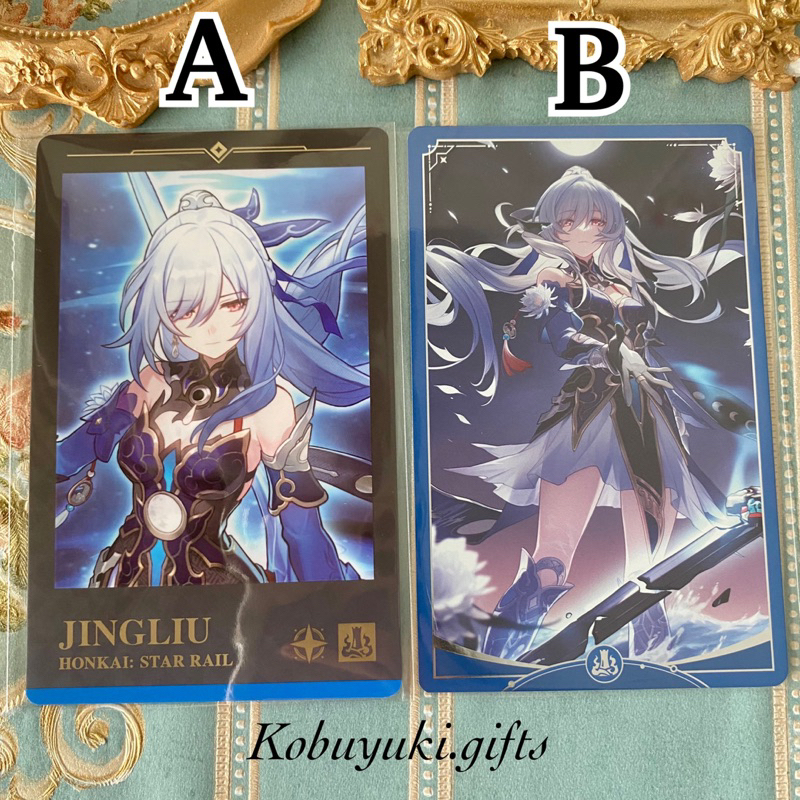 Jual Official Limited jingliu HSR Polaroid card kartu star rail jing ...