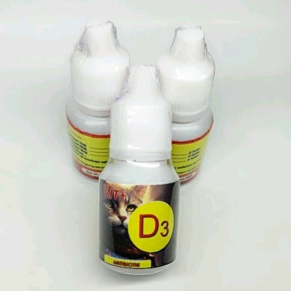 Jual Obat Kucing Antibiotik Vit+ D3 Antibiotik Penurun Panas,Infeksi ...
