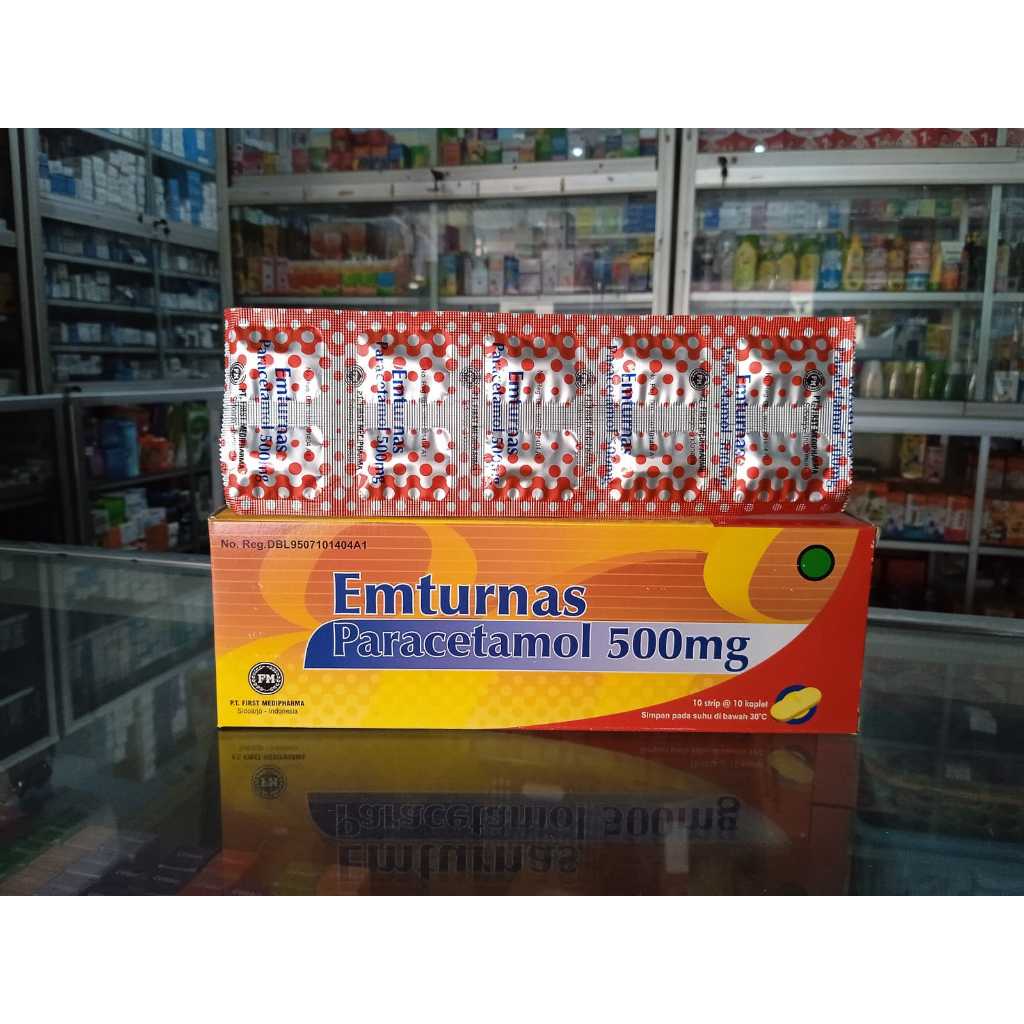 Jual EMTURNAS PARACETAMOL TABLET ISI10 | Shopee Indonesia