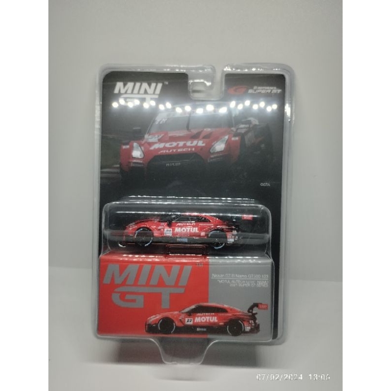 Jual MINI GT 64 Nissan GT-R R35 Nismo GT500 "Motul" #595 | Shopee Indonesia