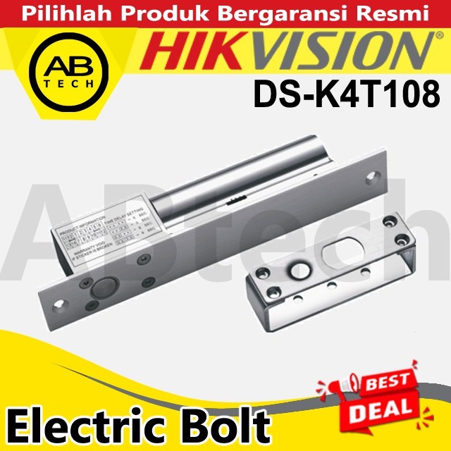 Jual HIKVISION DS-K4T108 VALUE SERIES BOLT ELECTRIC LOCK | Shopee Indonesia