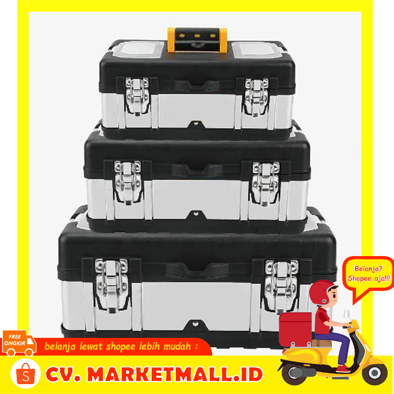 Jual Kotak Perkakas Multifungsi Tool Box Alat Listrik Perbaikan Mobil ...