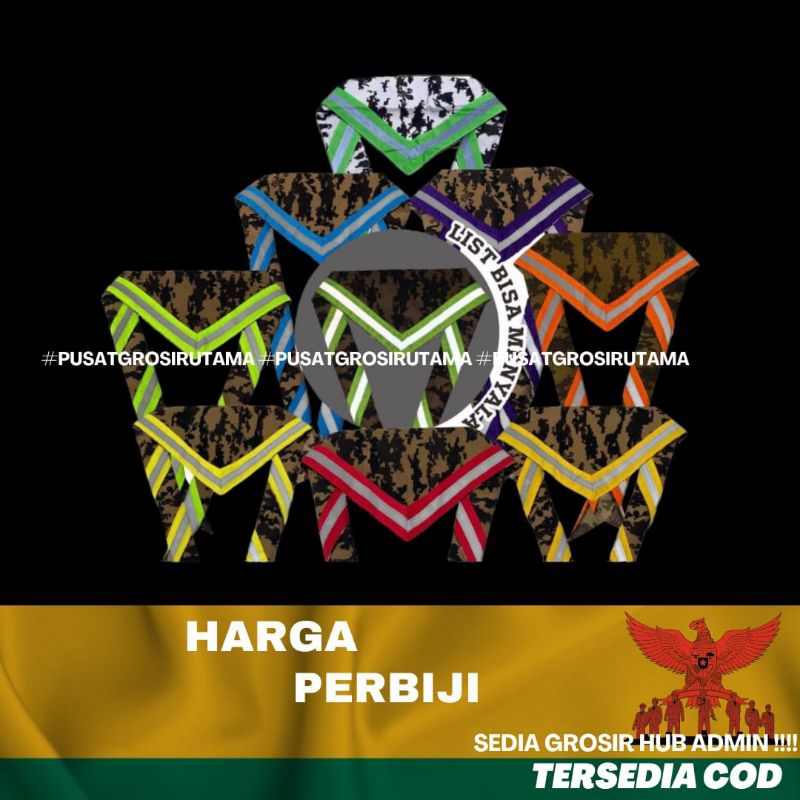 Jual Scraft slayer syal pramuka loreng | Shopee Indonesia