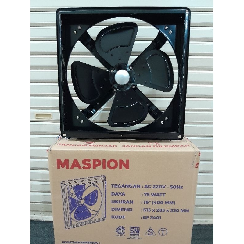Jual Hexos Dinding 16 inch Maspion MV3401NEX / Exhaust Fan Industrial ...
