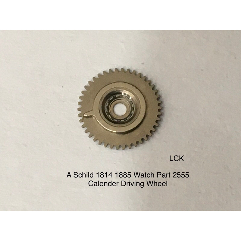 Jual A Schild 1814 1885 1920 Watch Part 2555 Date Drive Wheel / A ...