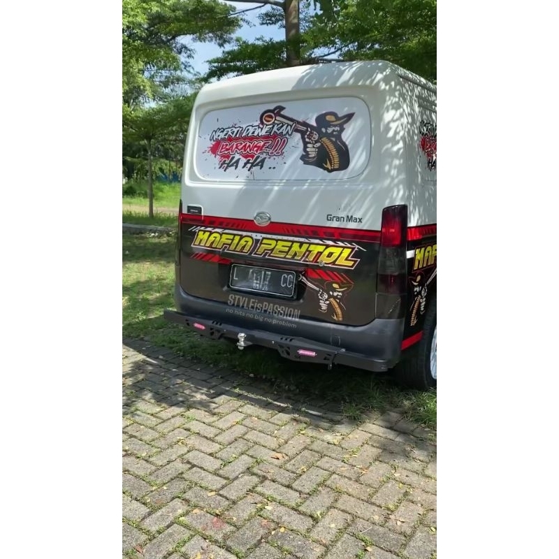 Jual Towing Bumper Belakang Mini Bus Granmax Towing Daihatsu Gran Max ...