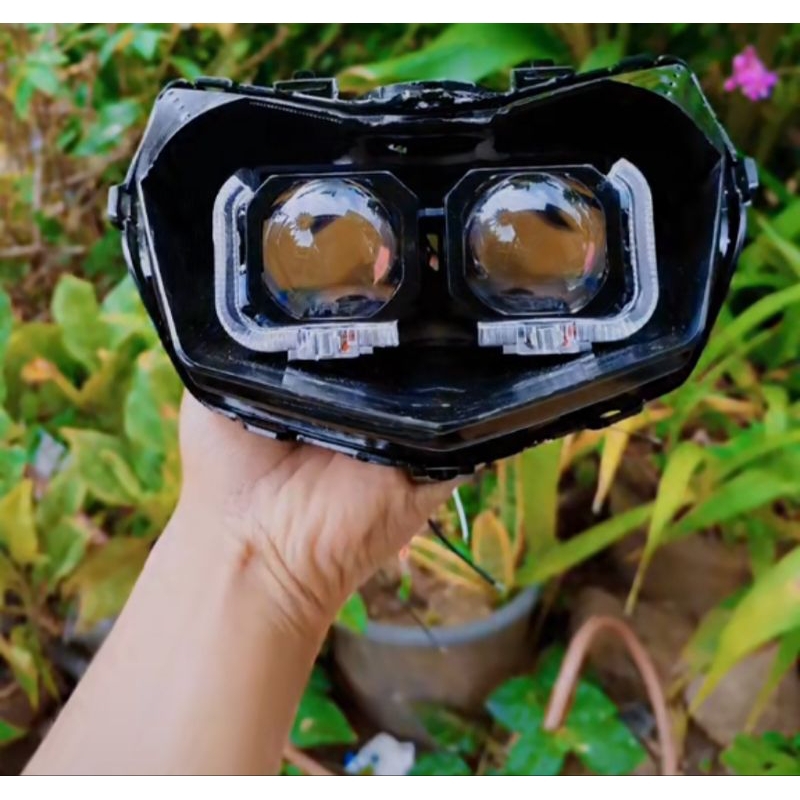 Jual BILED CUSTOM SUPRA X 125 BATMAN BILED MATRIX X1 2PCS CUSTOM BILED ...