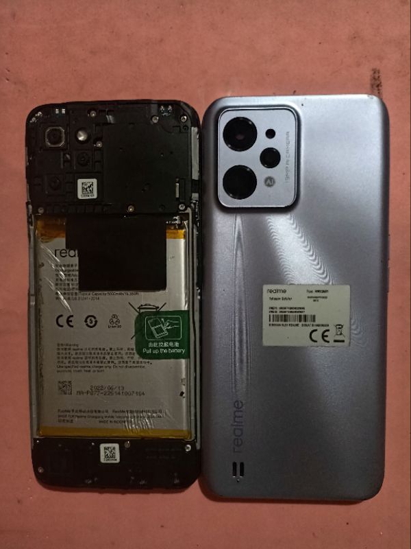 Jual mesin realme realmi c31 copotan lcd batrai mesin blp877 | Shopee ...