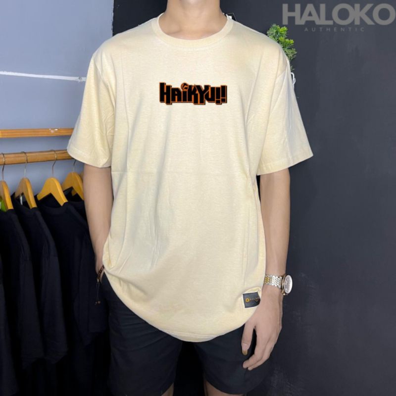 Jual TSHIRT HAIKYUU ORIGINAL HALOKO //KAOS DISTRO||BERKUALITAS//PREMIUM ...