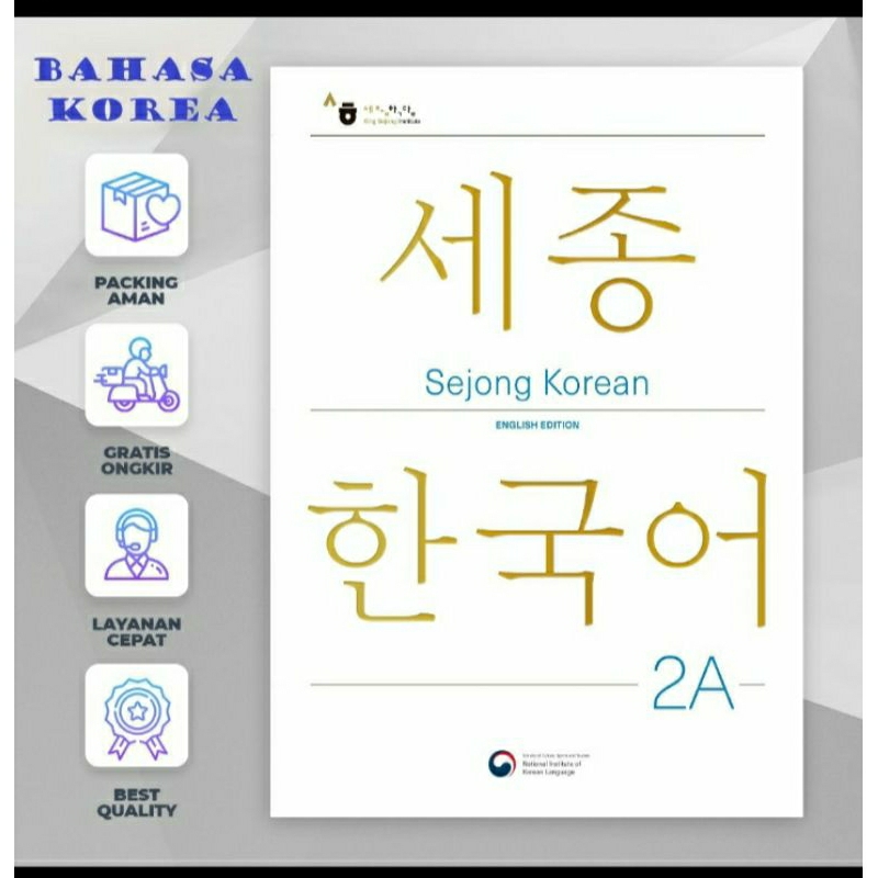 Jual Buku Belajar Bahasa Korea sejong New 2022 2A Collection TEXTBOOK ...