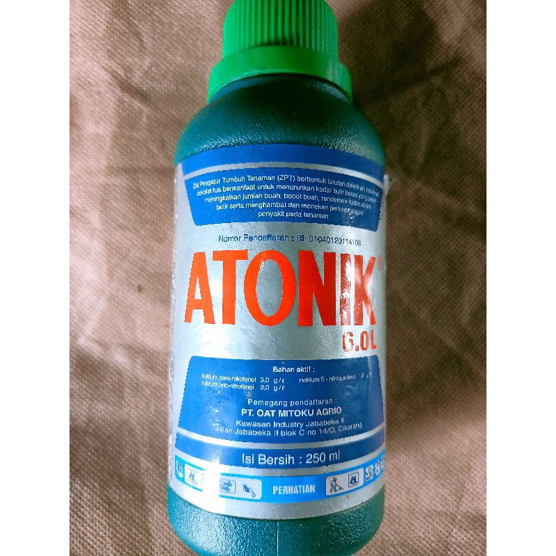 Jual ATONIK 6.0L 250 ml dan 500 ml pupuk cair zat pengatur tumbuh ZPT ...