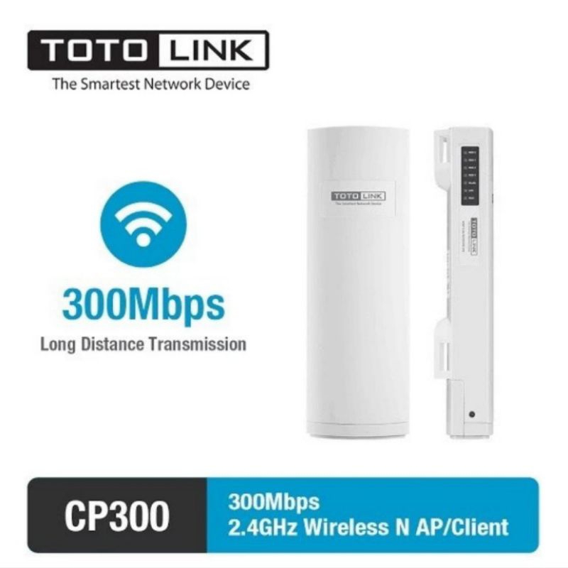 Jual TOTO LINK CP300 Wireless Outdoor AP/Client 300Mbps Wireless N (GNB ...