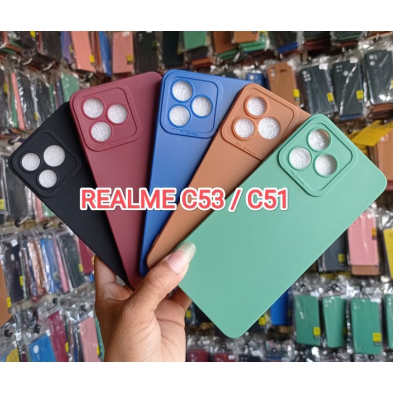 Jual SoftCase Casing Hp REALME C53/ C51 / NOTE 50 TERBARU Silikon Tpu ...