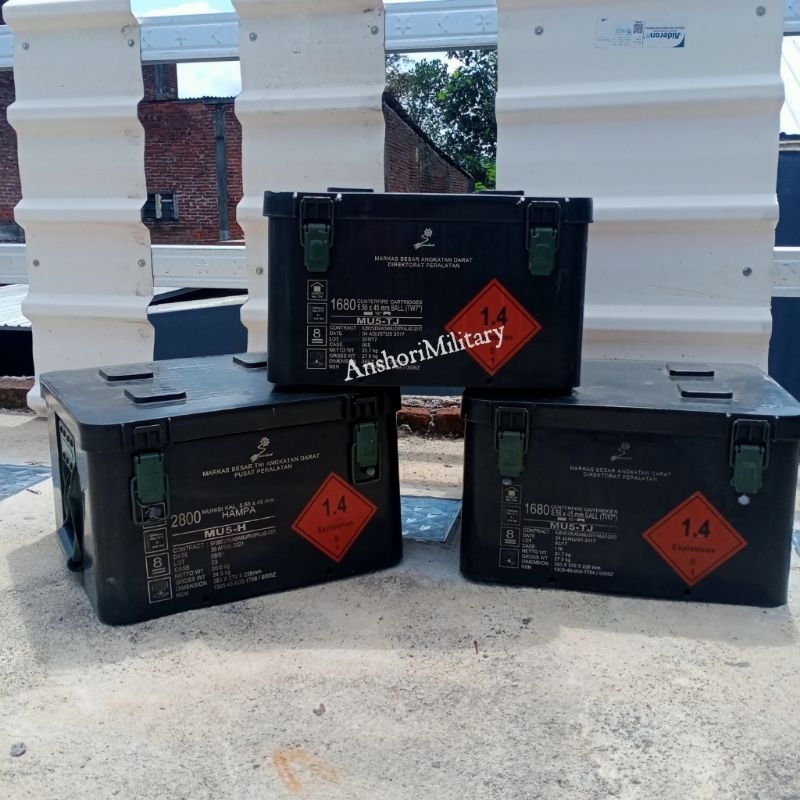 Jual Kotak Peluru Pindad Box Amunisi asli pindad | Shopee Indonesia