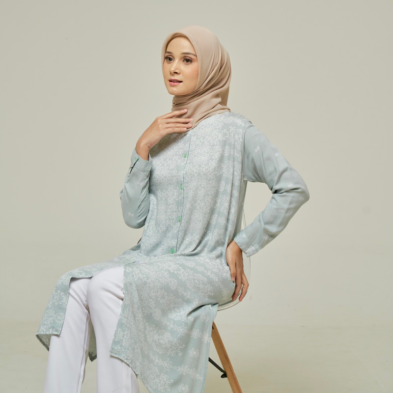 Jual LONG TUNIK RAYON VISCOSE PREMIUM BUSUI/TUNIK RAYON MOTIF TERBARU ...