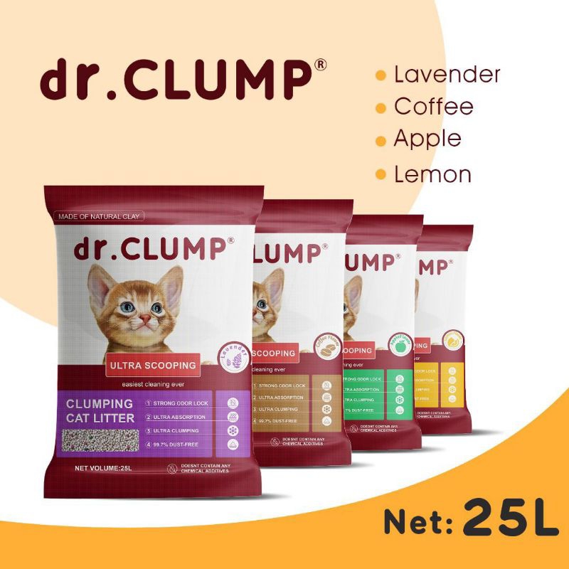 Jual PASIR SUPER PREMIUM Dr. CLUMP 25LITER | Shopee Indonesia