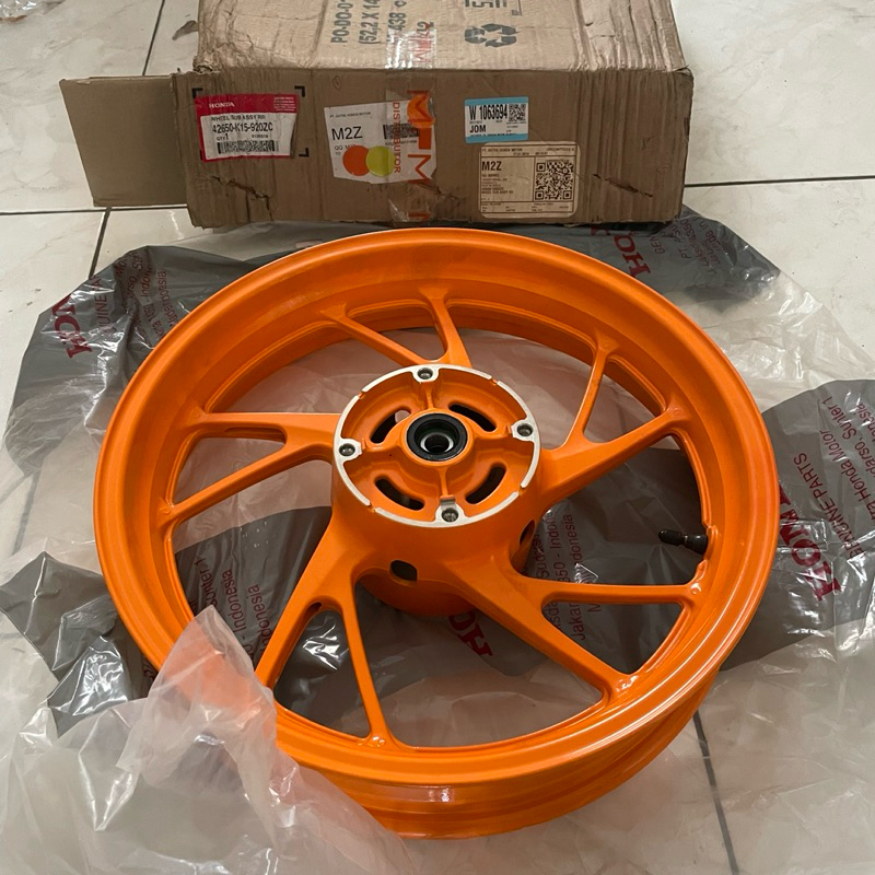 Jual Velg peleng racing belakang original CB 150r LED CBR 150 LED K45 ...