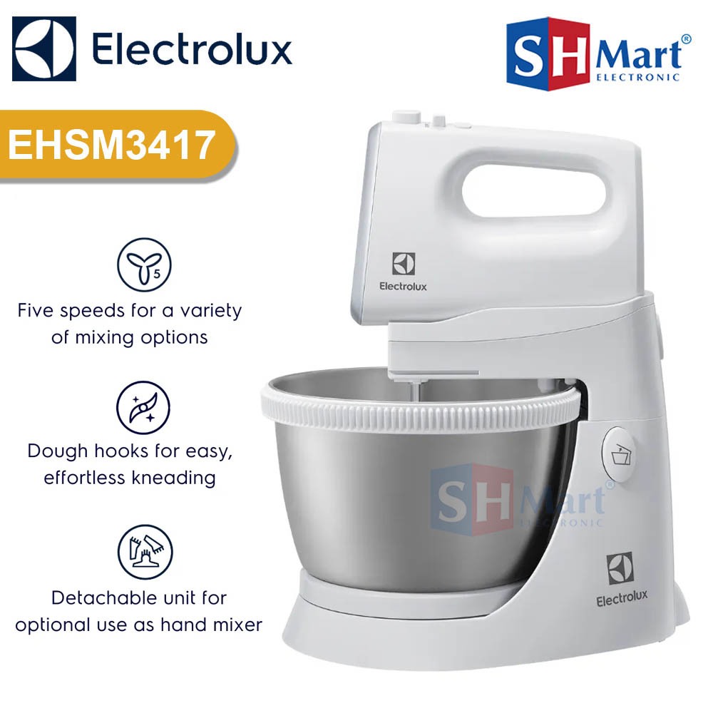 Jual STAND MIXER ELECTROLUX 3,5 LITER EHSM3417 GARANSI RESMI | Shopee ...