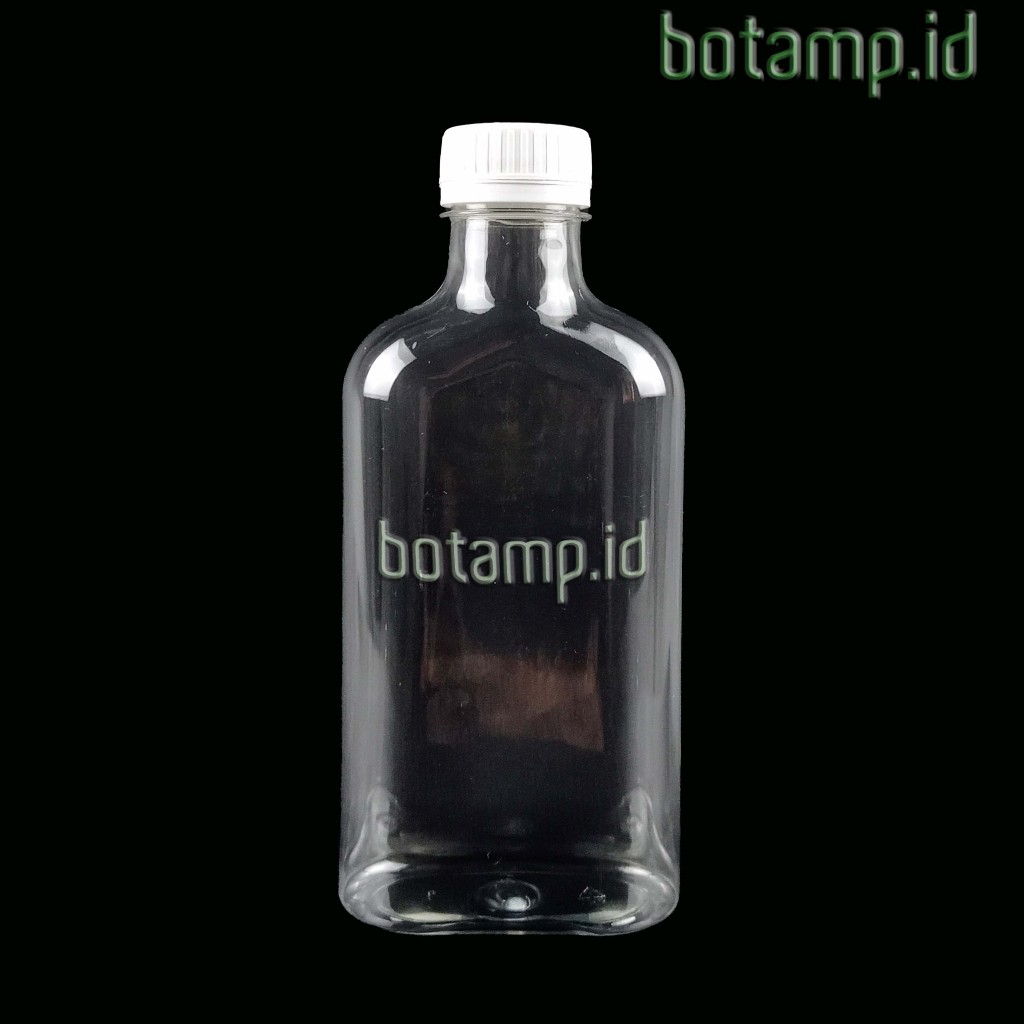 Jual Botol Plastik Gepeng 250-300ml Bening TEBAL | Shopee Indonesia
