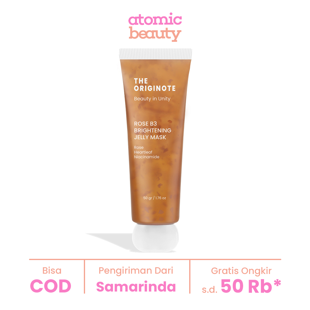 Jual THE ORIGINOTE Rose B3 Brightening Jelly Mask - Masker Gel Mask ...