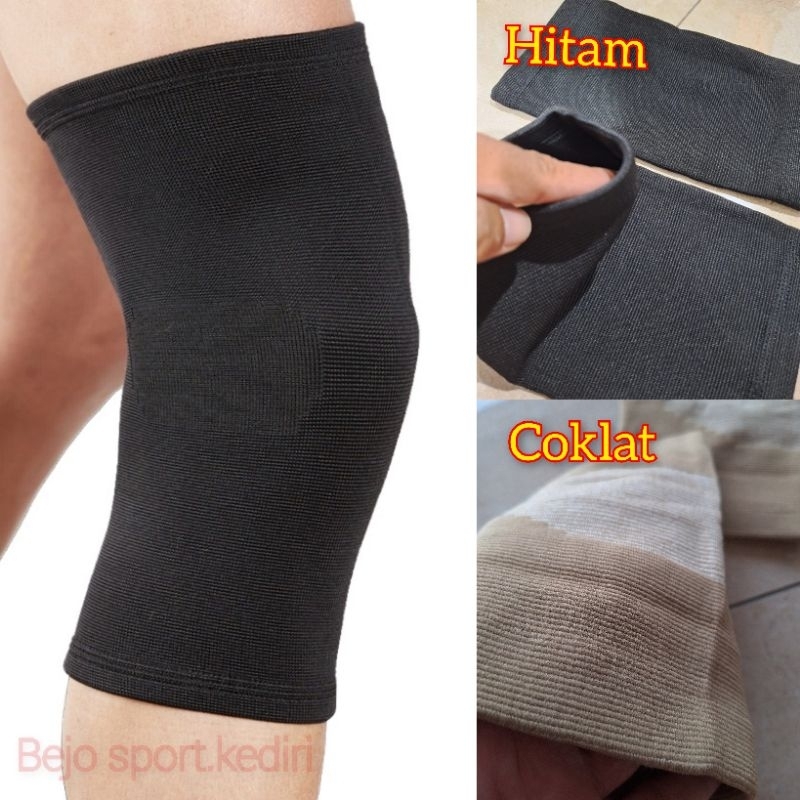 Jual DEKER LUTUT HITAM POLOS / PELINDUNG LUTUT | Shopee Indonesia