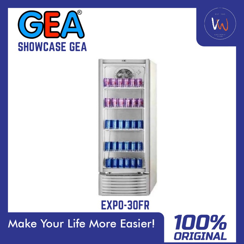 Jual Showcase Gea EXPO-30FR / Kulkas Minuman / Pendingin Makanan ...