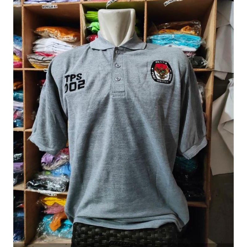 Jual kaos polo Kpps sablon dan border | Shopee Indonesia