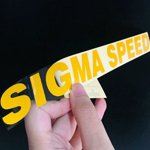Jual STIKER SIGMA SPEED STIKER MOBIL JDM | Shopee Indonesia