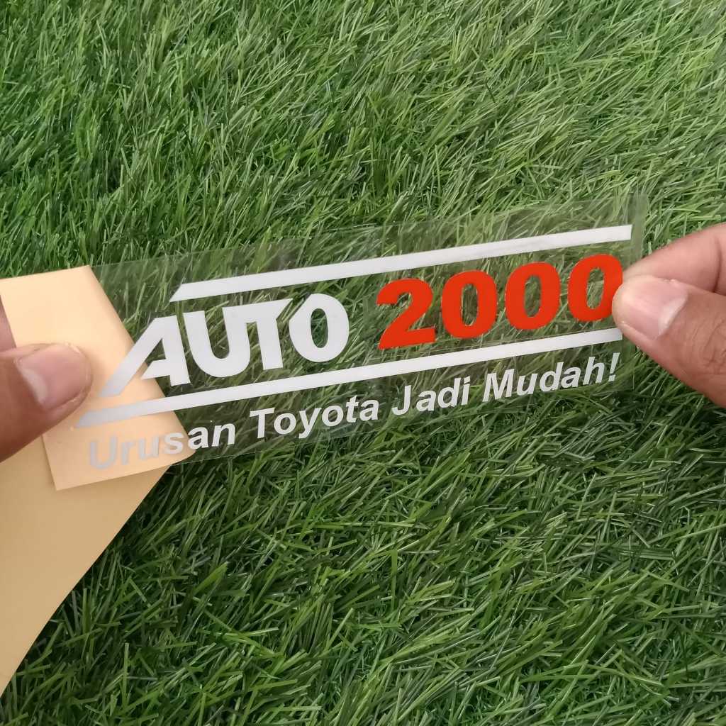 Jual stiker mobil auto 2000 toyota stiker jdm | Shopee Indonesia