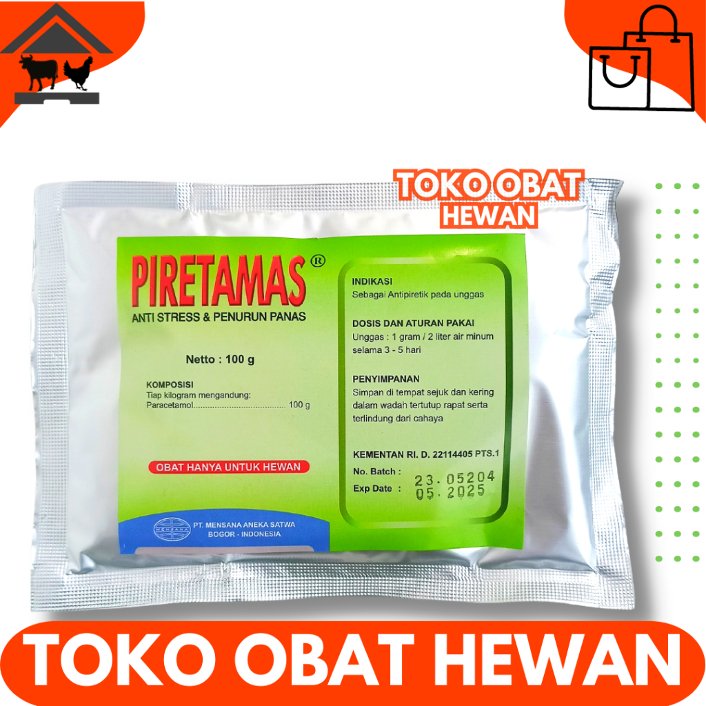 Jual PIRETAMAS 100 gram - Isi 2x Paragin - Paracetamol Vitamin C ...