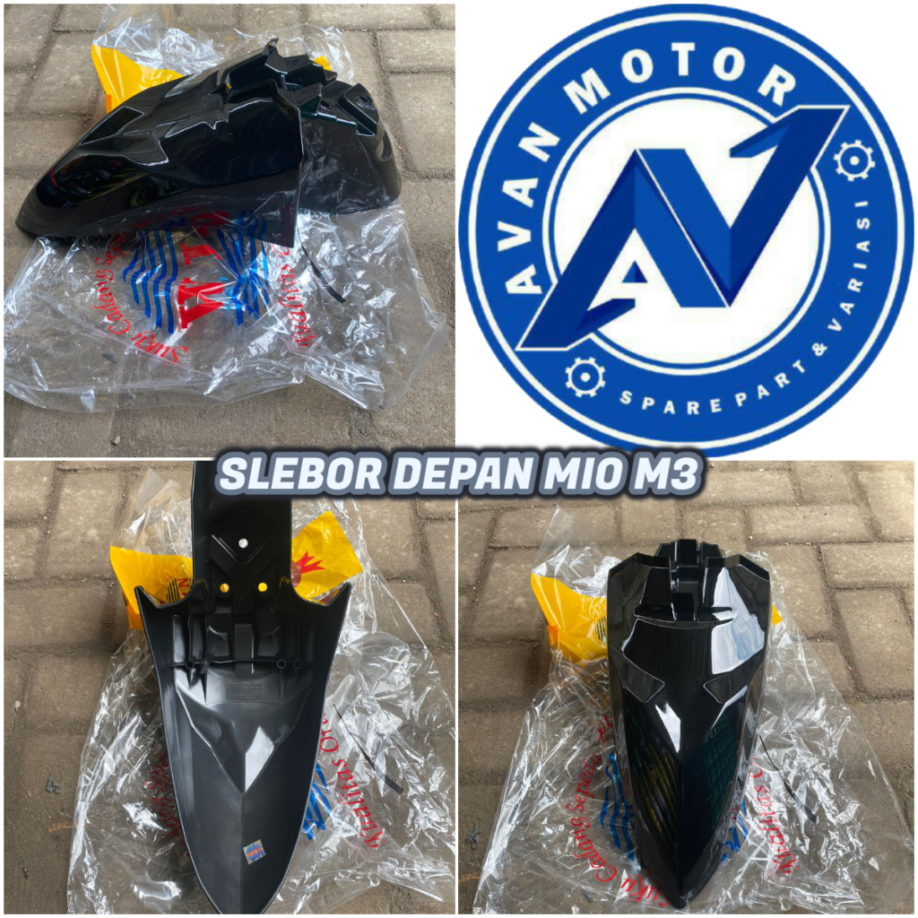 Jual SPAKBOARD DEPAN YAMAHA MIO M3 / MIO Z 125 HITAM WIN SLEBOR DEPAN ...