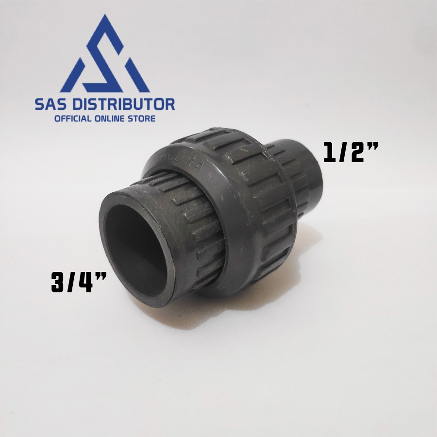 Jual Water Mur 1/2 x 3/4" inch Asvira / Water Mur 3/4 x 1/2 in tanpa ...