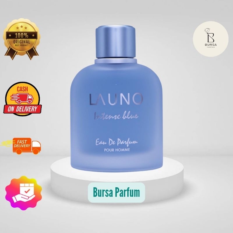 Jual Parfum Pria Fragrance World La Uno Intense Blue Pour Homme EDP Men ...
