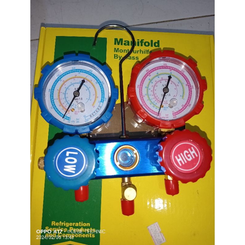 Jual manifold AC alat isi freon Berkualitas r22 r32 r410 r134a r404 r407 r290 | Shopee Indonesia