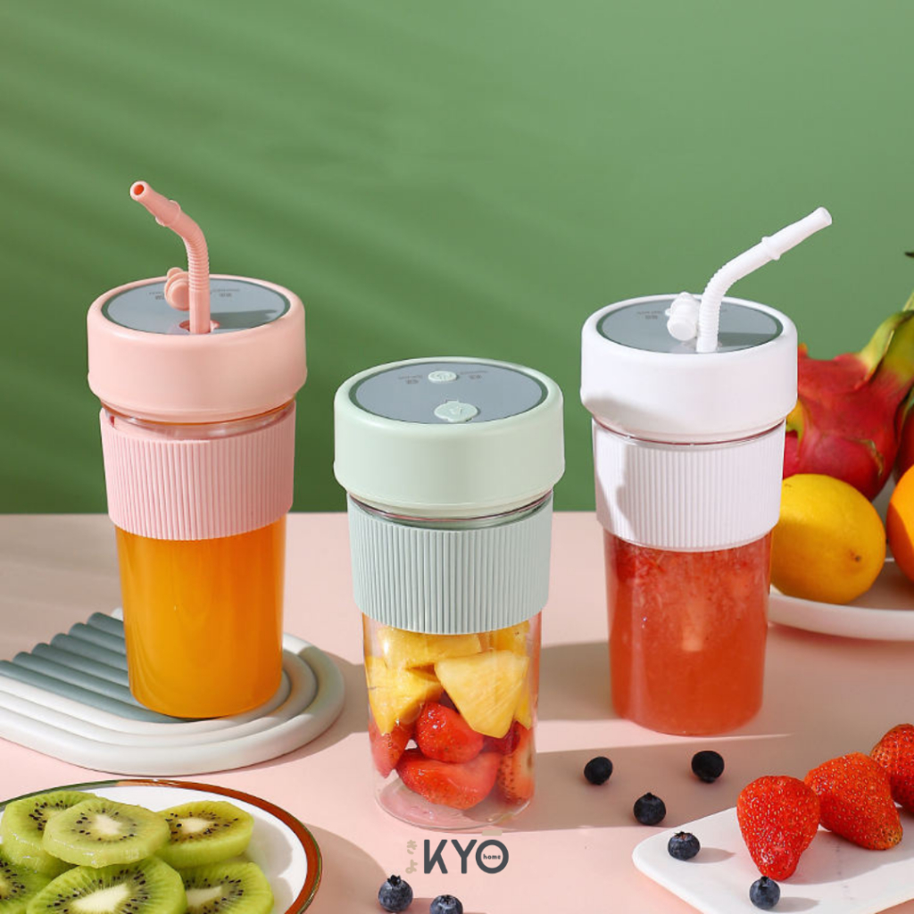 Jual KYO Blender Portable Mini Juice Blender 6 Pisau Juicer Portable ...