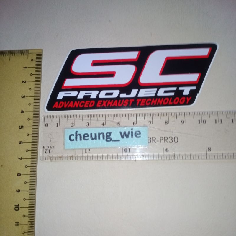 Jual Stiker / Sticker SC project Knalpot MotoGP sponsor 1bh | Shopee ...