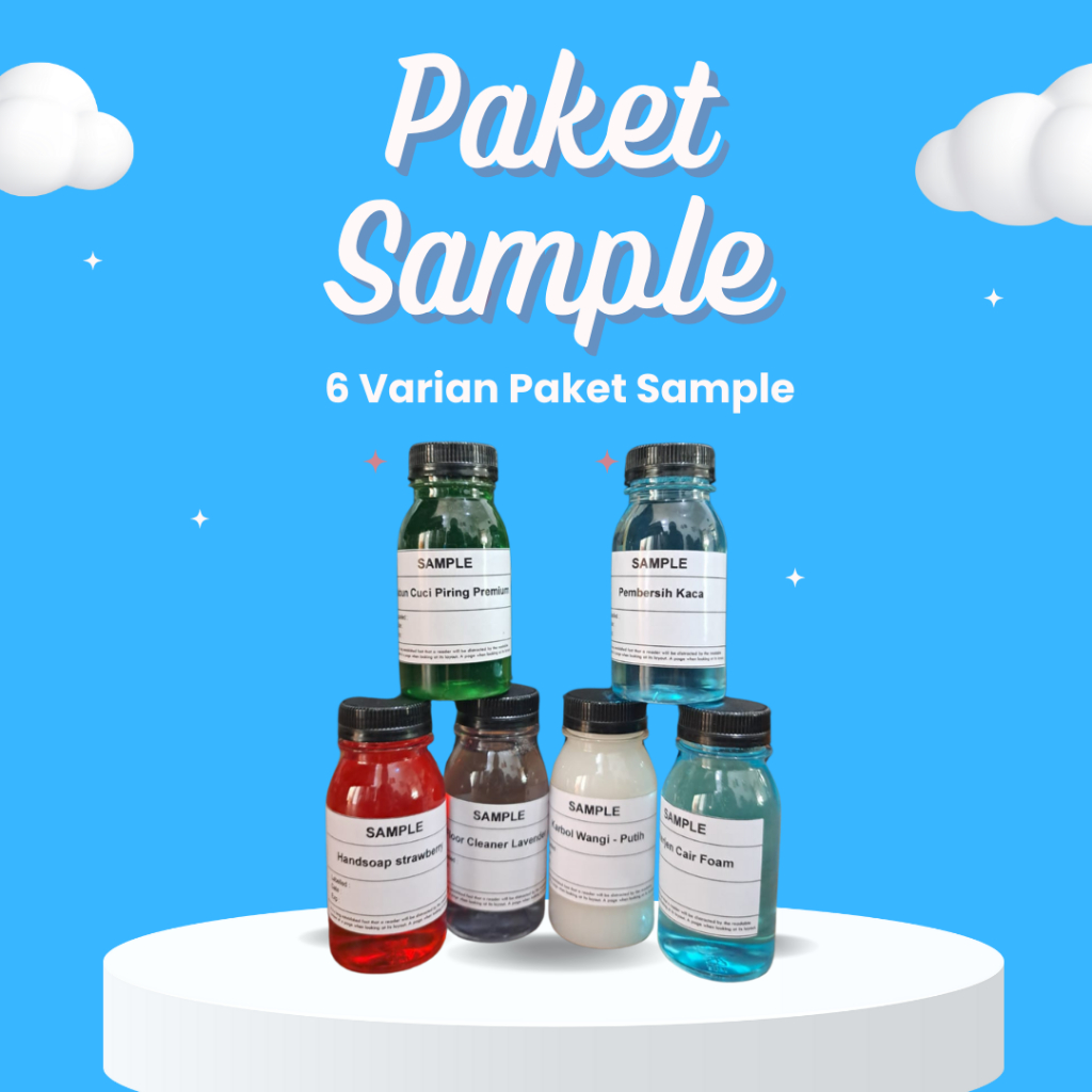 Jual B-Klin Paket Sample 6 Pcs Persabunan 60 ml | TULIS VARIAN WAJIB DI ...